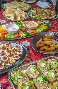 Finger Buffet | Menus | Mandibles Catering